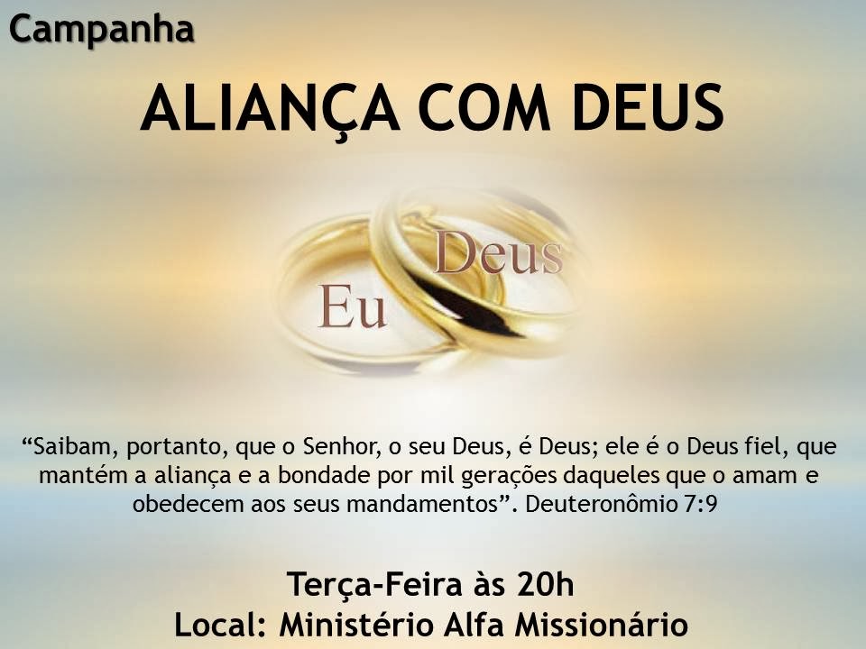 ALIANÇA COM DEUS