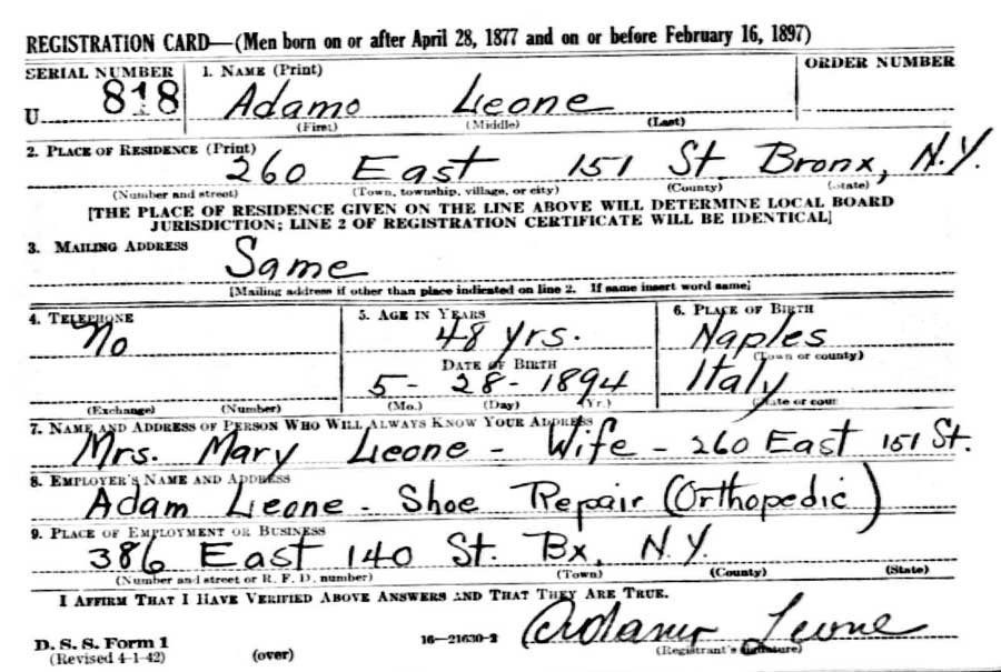 Fortify Your Family Tree: Why You Need Your Ancestor's Draft ...