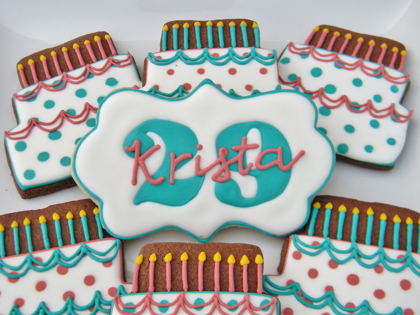 Sweet Melissa's Cookies: Happy Birthday, Krista- Part One: Birthday ...
