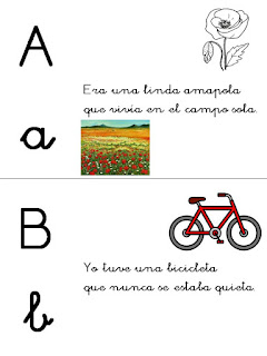 Maestra de infantil: Rimas del abecedario