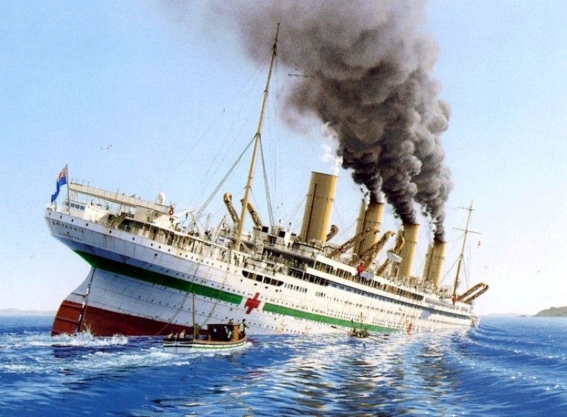 TITANICFANS: O NAUFRÁGIO DO BRITANNIC HÁ 96 ANOS