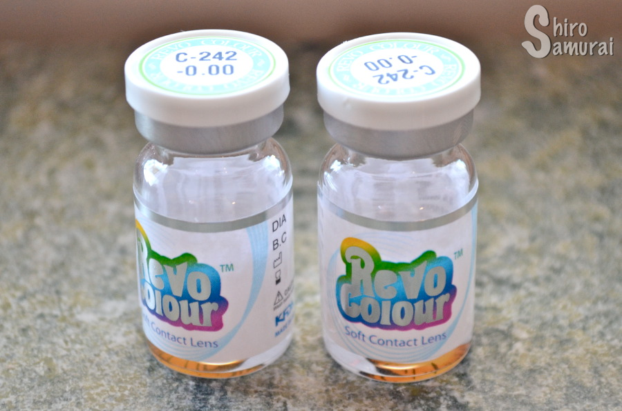 Shiro Samurai's Cosplay: Lens review: RevoColour Yellow Twilight