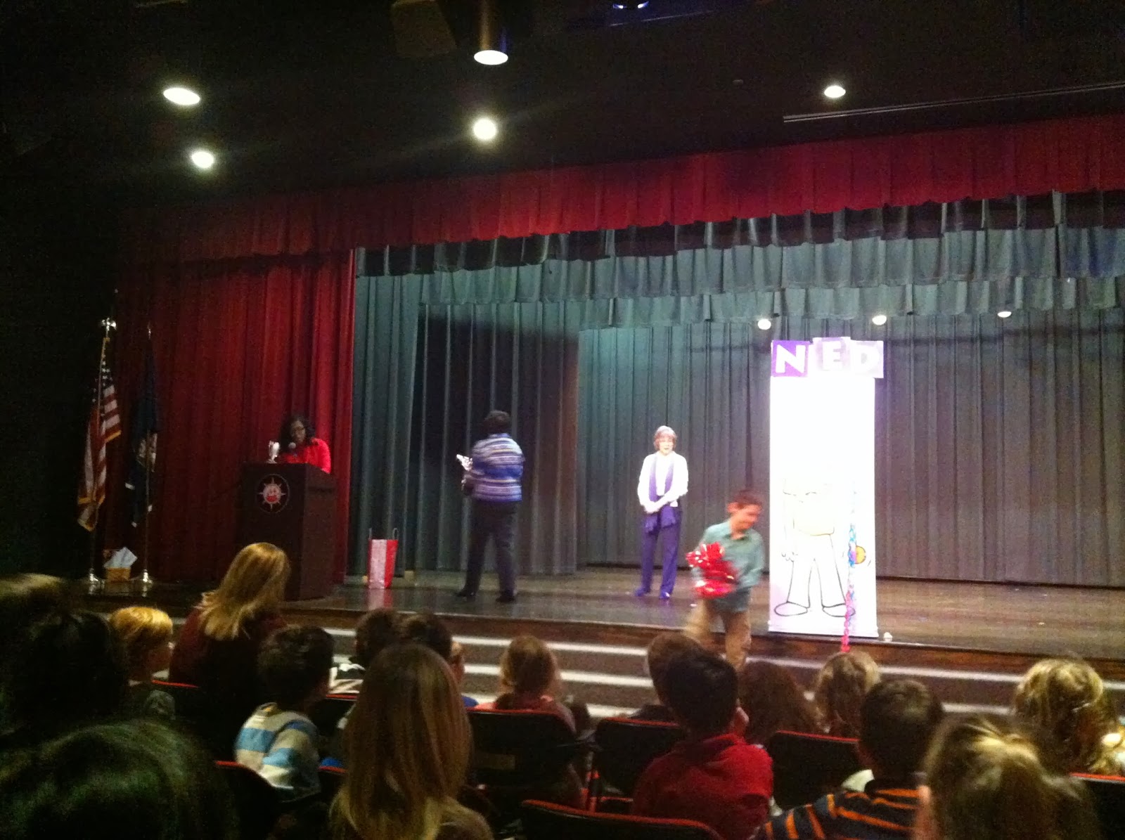 Mrs. Hannah's First Grade Class: NED Assembly