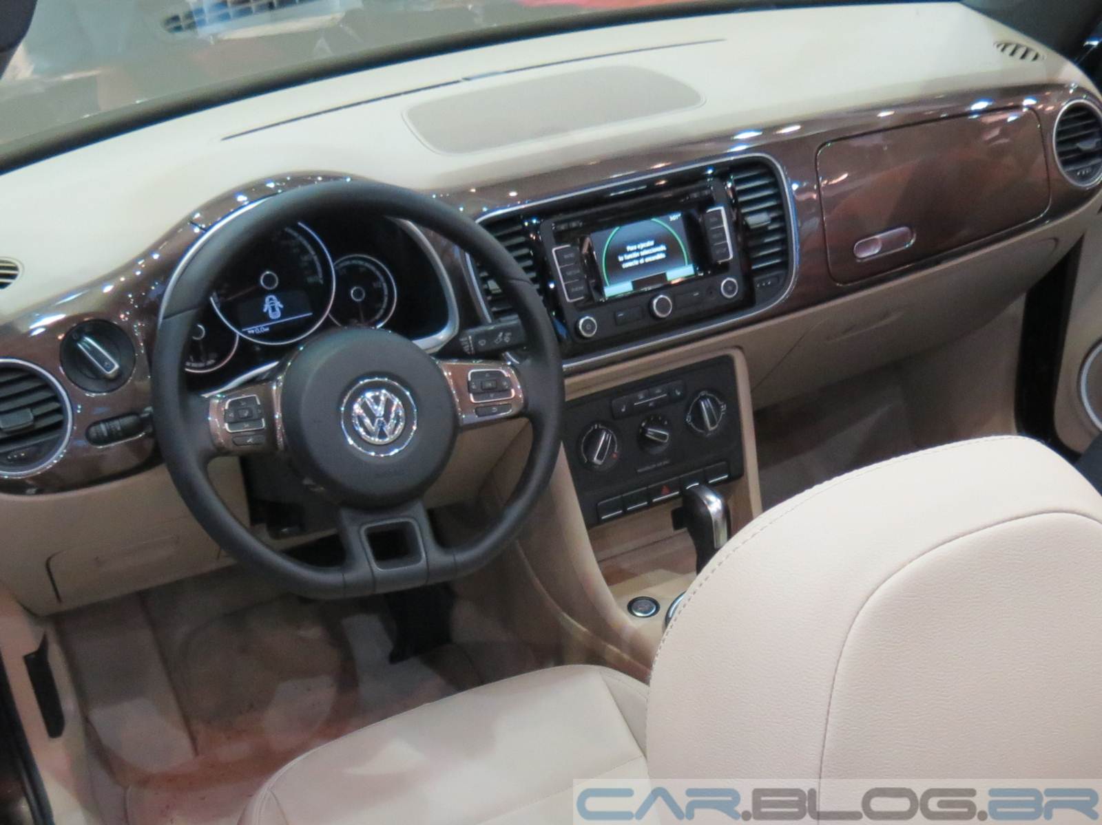 Fusca Conversível é mostrado na Argentina