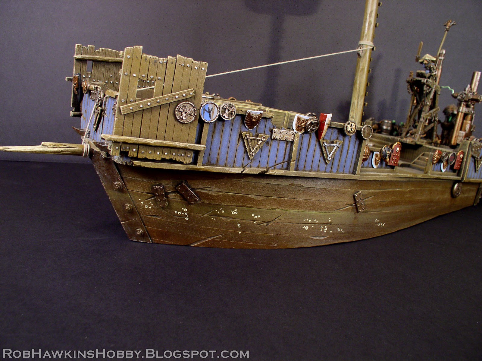 Rob Hawkins Hobby: Skaven Pirate Ship