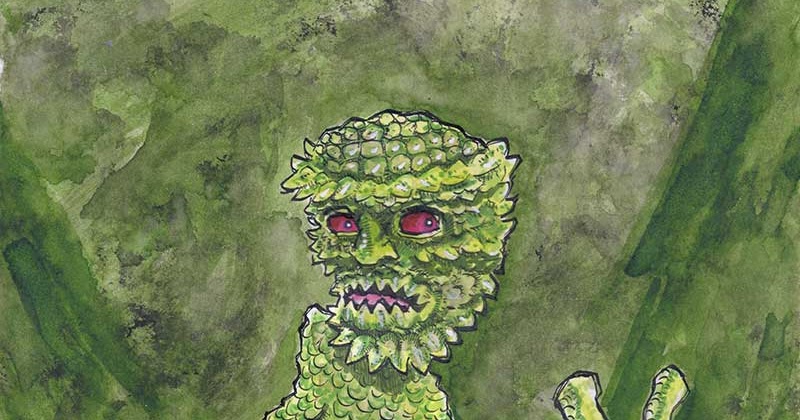 Random Drawings: The X-Files - Were-Monster