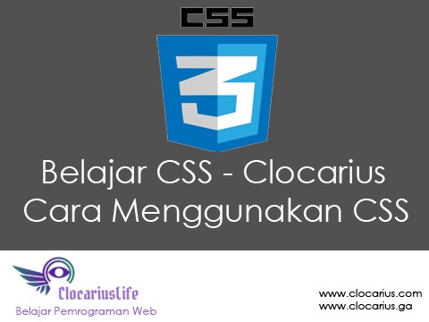 Cara Menggunakan CSS - Clocarius