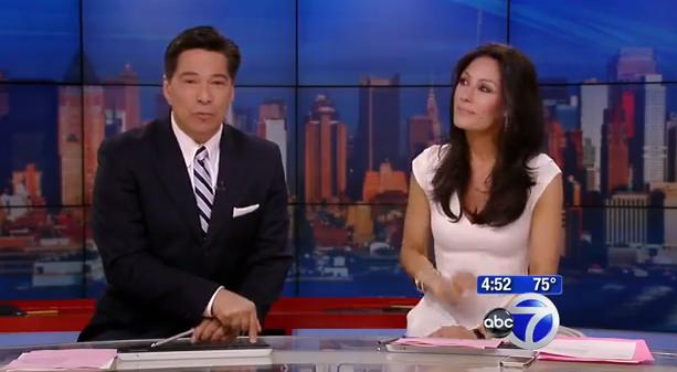 Attractive American News Personalities: ABC 7'S LIZ CHO in a WHITE DRESS