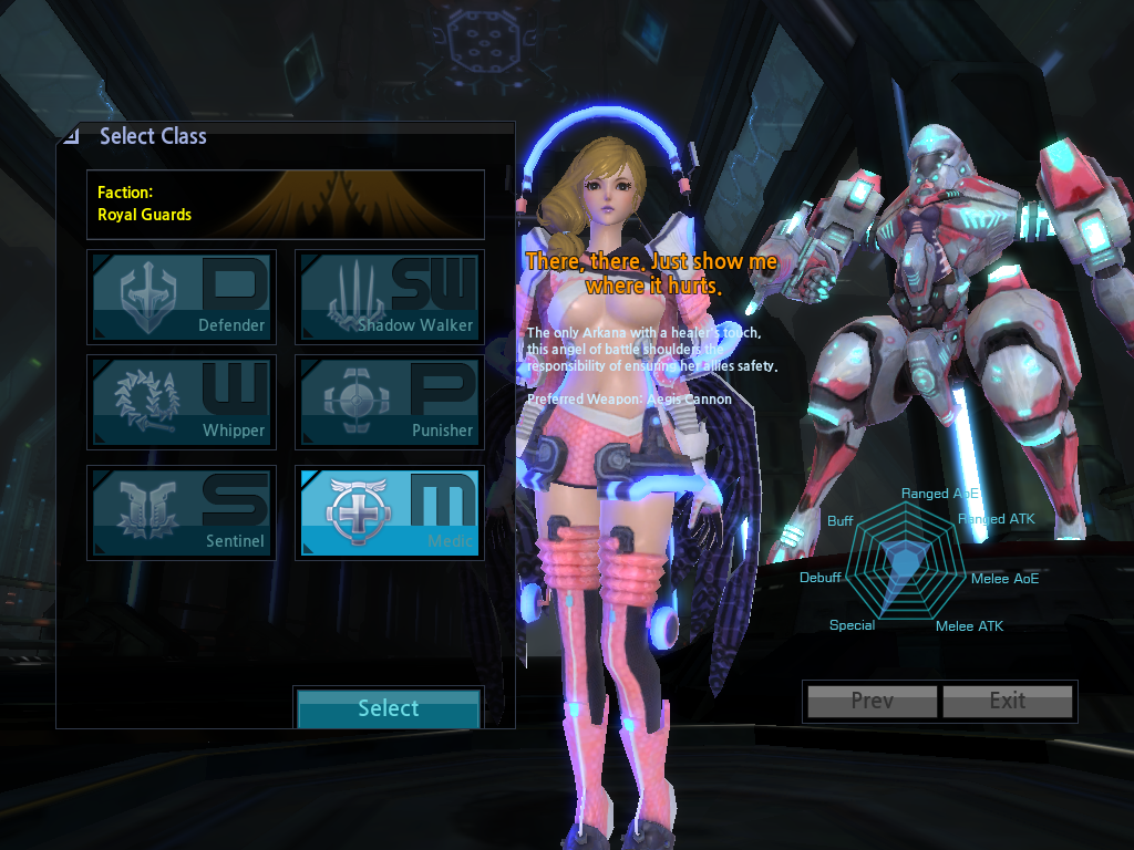 Scarlet Blade Defender