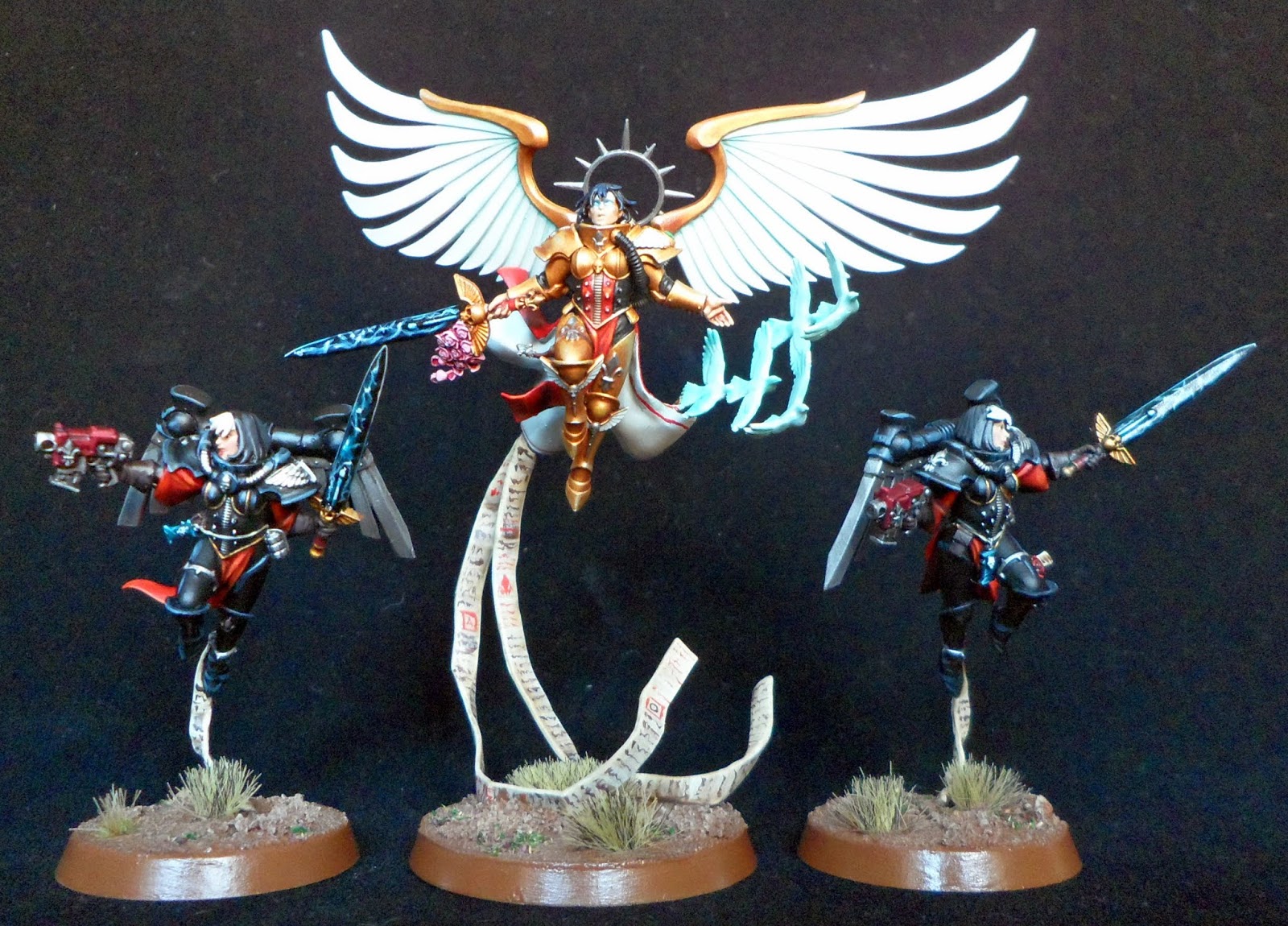 WeeMen: Adeptus Sororitas - Sisters of Battle - Saint Celestine and Geminae