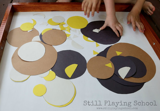 Make a Wild Thing with Shapes | Still Playing School