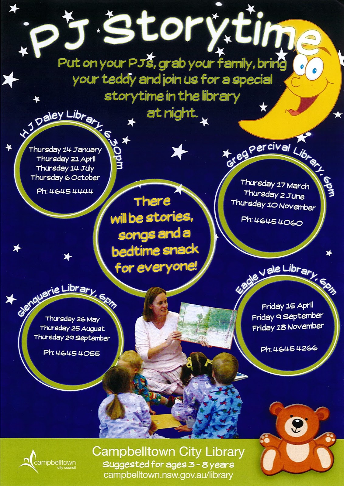 Just 4 Kids: PJ Storytime