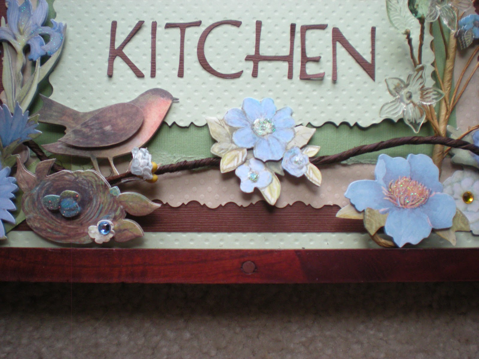 Tiny Treasures: Kitchen Shadow Box