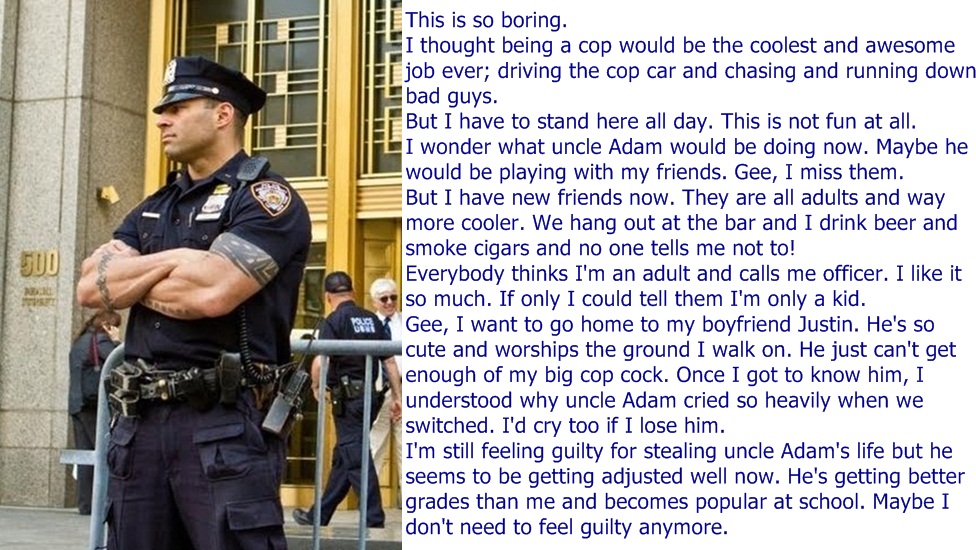 YoungTrevor's male body swap caps: So Boring