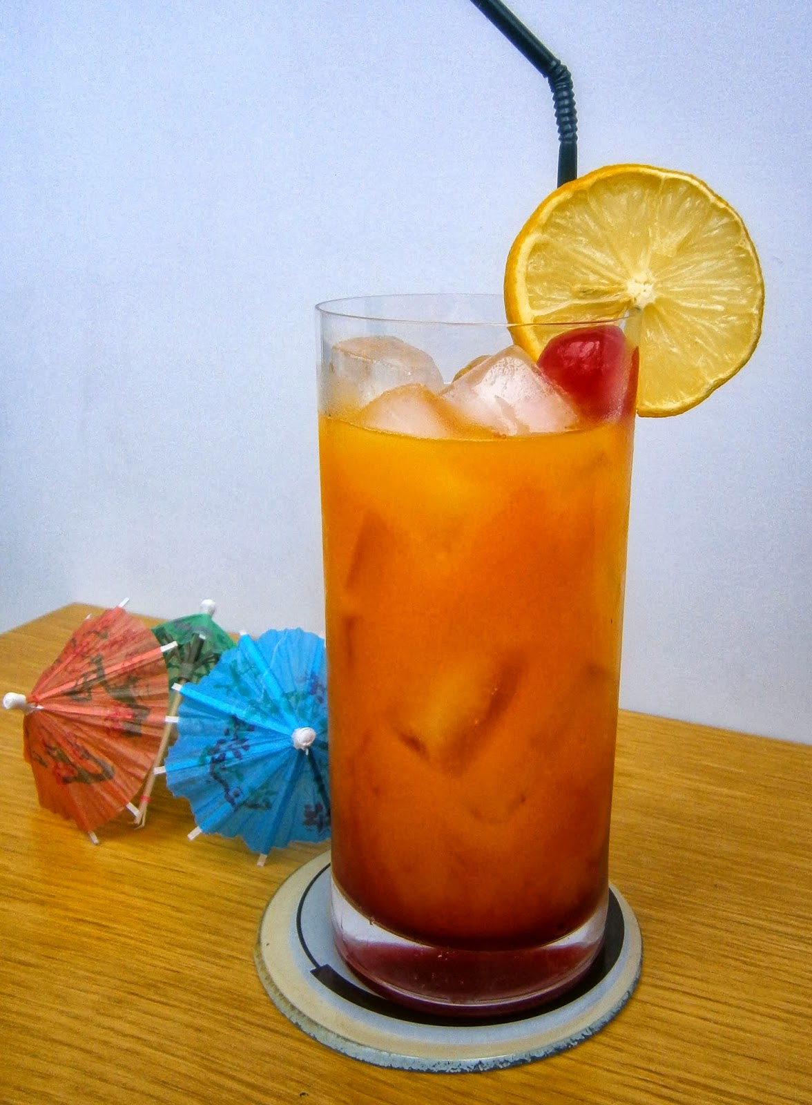 La coctelería de Viti: Tequila Sunrise.