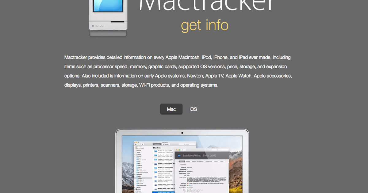 MacTracker, la aplicación para los enamorados de Apple | CompuTekni