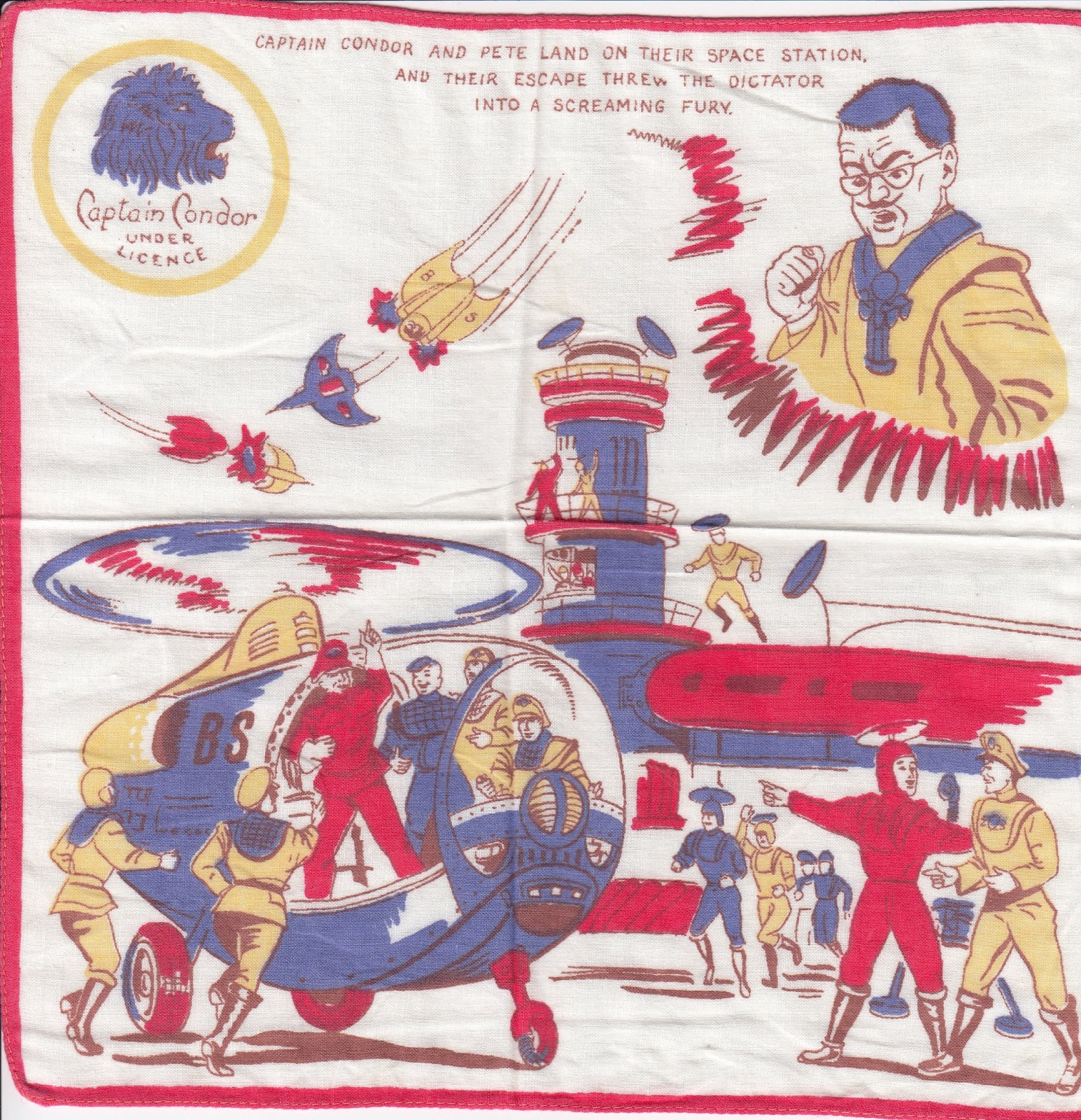 Boys Adventure Comics: UPDATED: rare Captain Condor merchandise not to ...