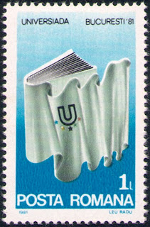 Timbre filatelice: Timbre romanesti-Universiada Bucuresti 1981