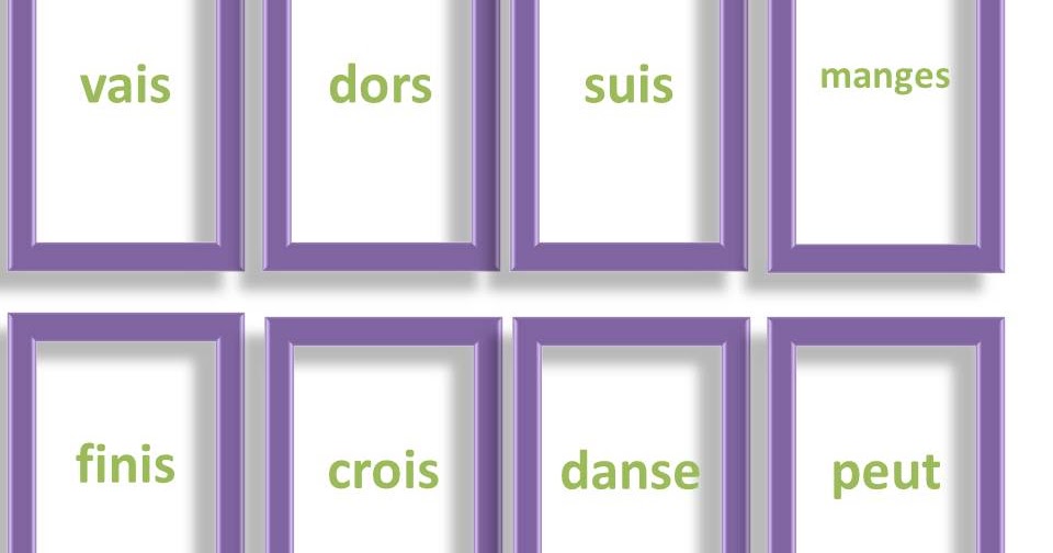 [93] Poster Conjugaison A Imprimer | Affiche Img