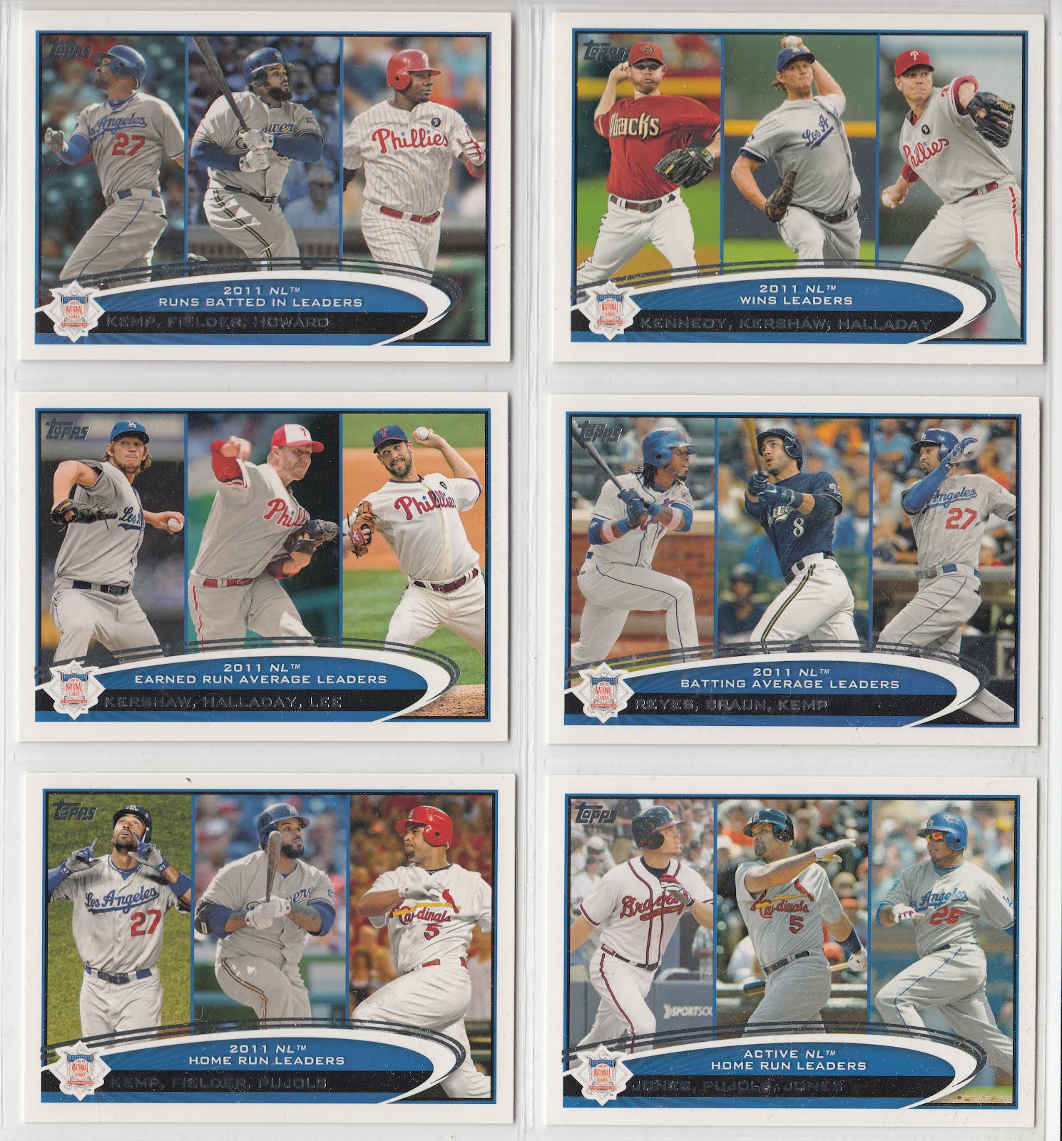 Dodgers Blue Heaven: 2012 Topps Baseball- Dodgers Base Cards