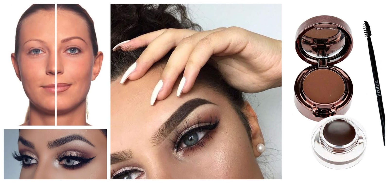 5 Maneras de cómo pintar cejas de todo tipo paso a paso ~ Manoslindas.com