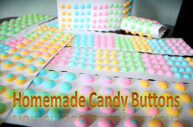 Sarah with an H: Homemade CANDY BUTTONS