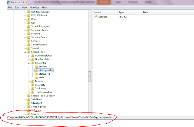 remove the list in msconfig startup program and services