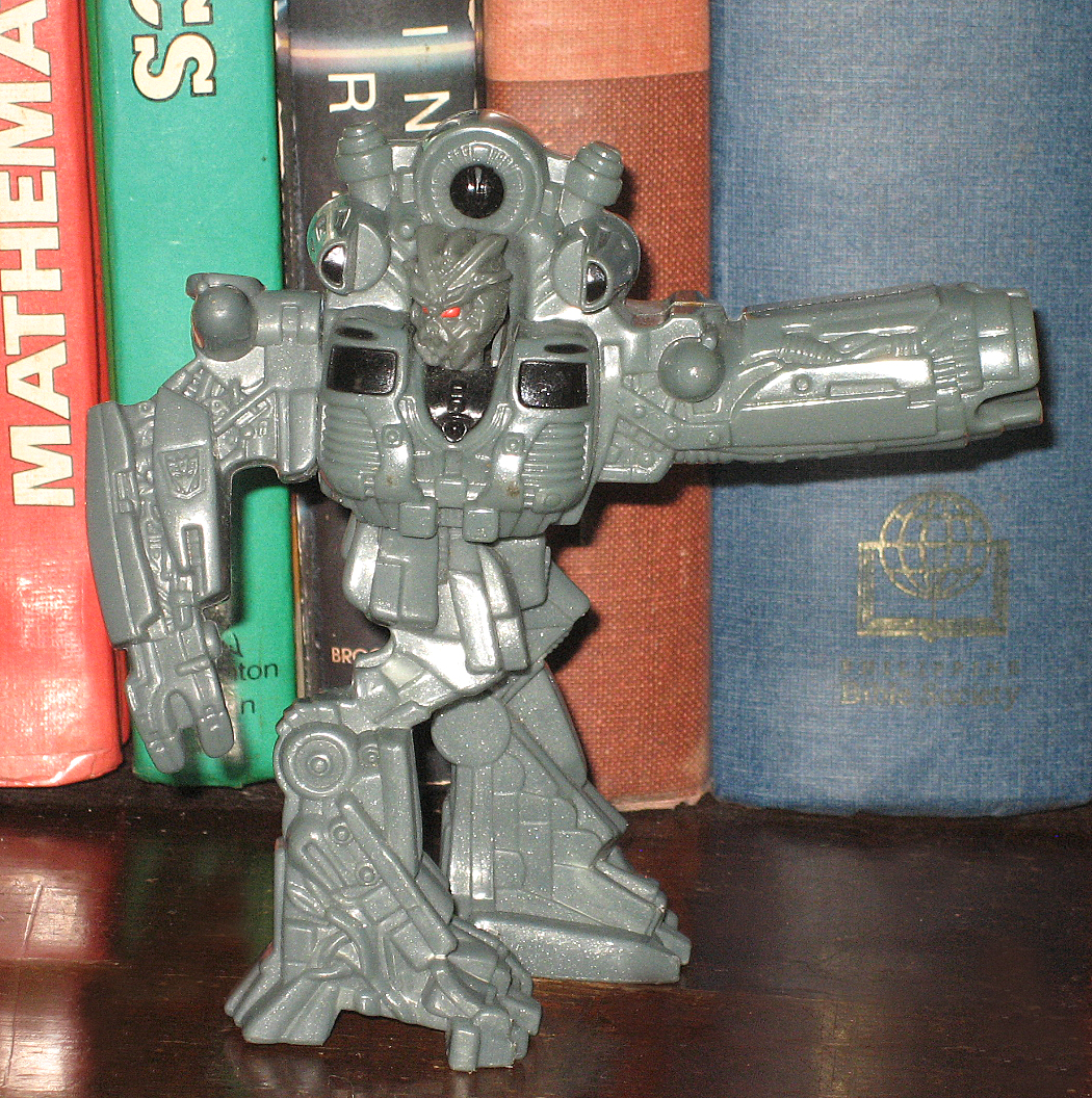 Percy's Fast Food Toy Stories : Dark Gray Transformers - McD