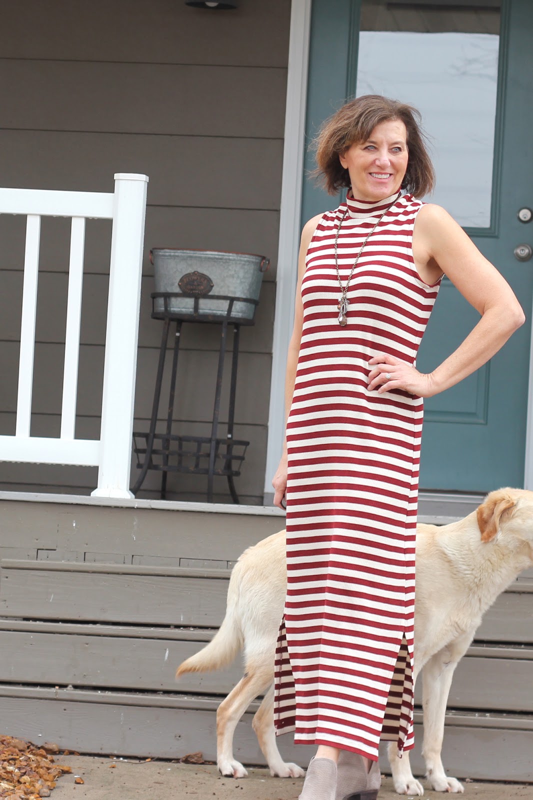 Girls in the Garden: Nikko Dress - Waffle Knit from Mood