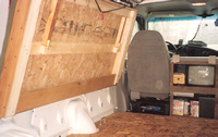 BRADLEY's BLOG: Cargo Van Sleeper Ideas: DIY and tons of pictures!
