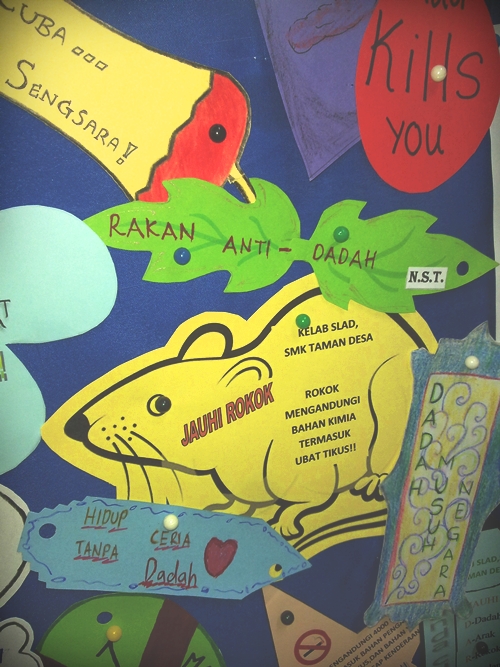 Program Pencegahan Dadah SMKTD: Pertandingan Penanda Buku