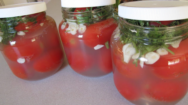 Effortnesslessly: Whole Tomatoes Fermented in a Brine