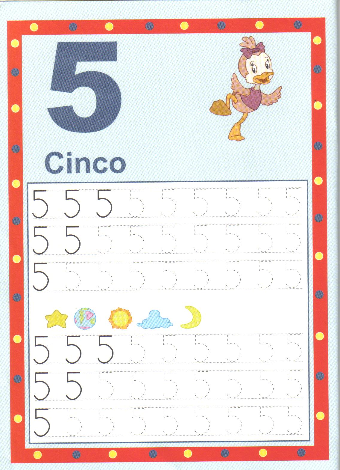 Caligrafia com os Números