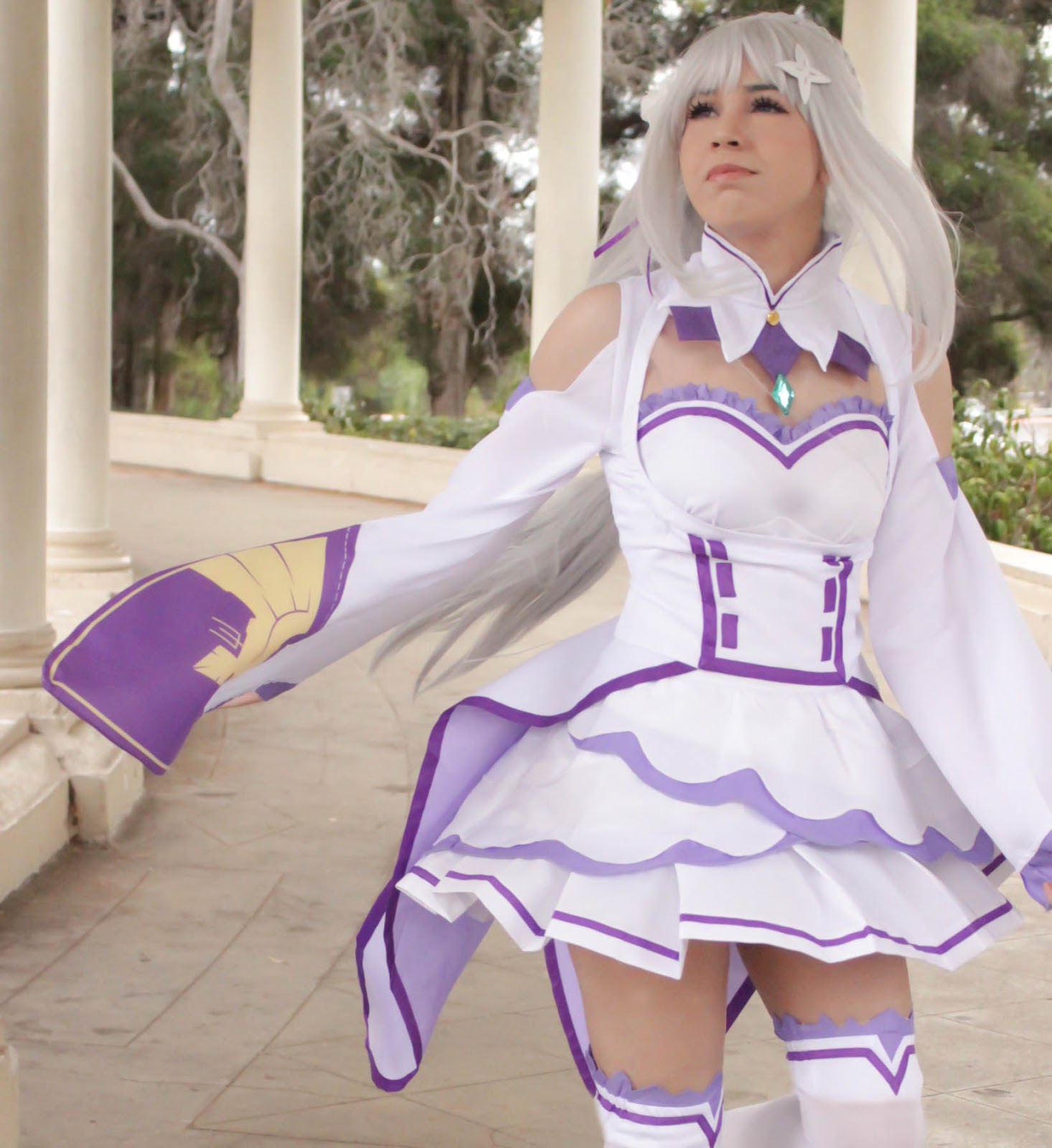 Llytix Cos Emilia Rezero Cosplay Review From Uwowo