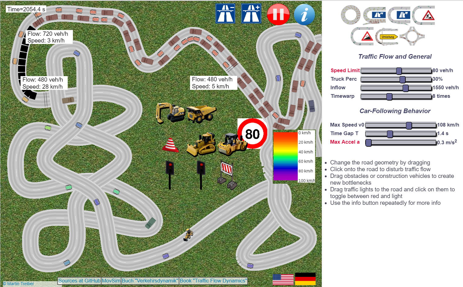 Simulador de Tráfego online