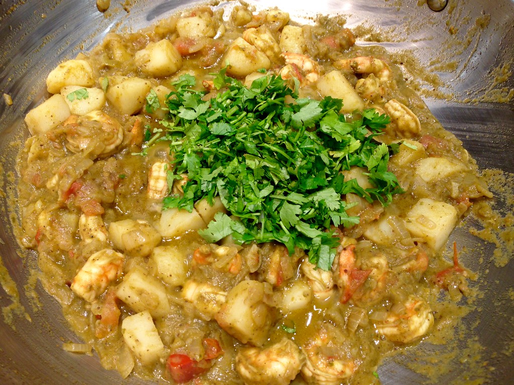 Goan Shrimp Chilli Fry - Green Masala