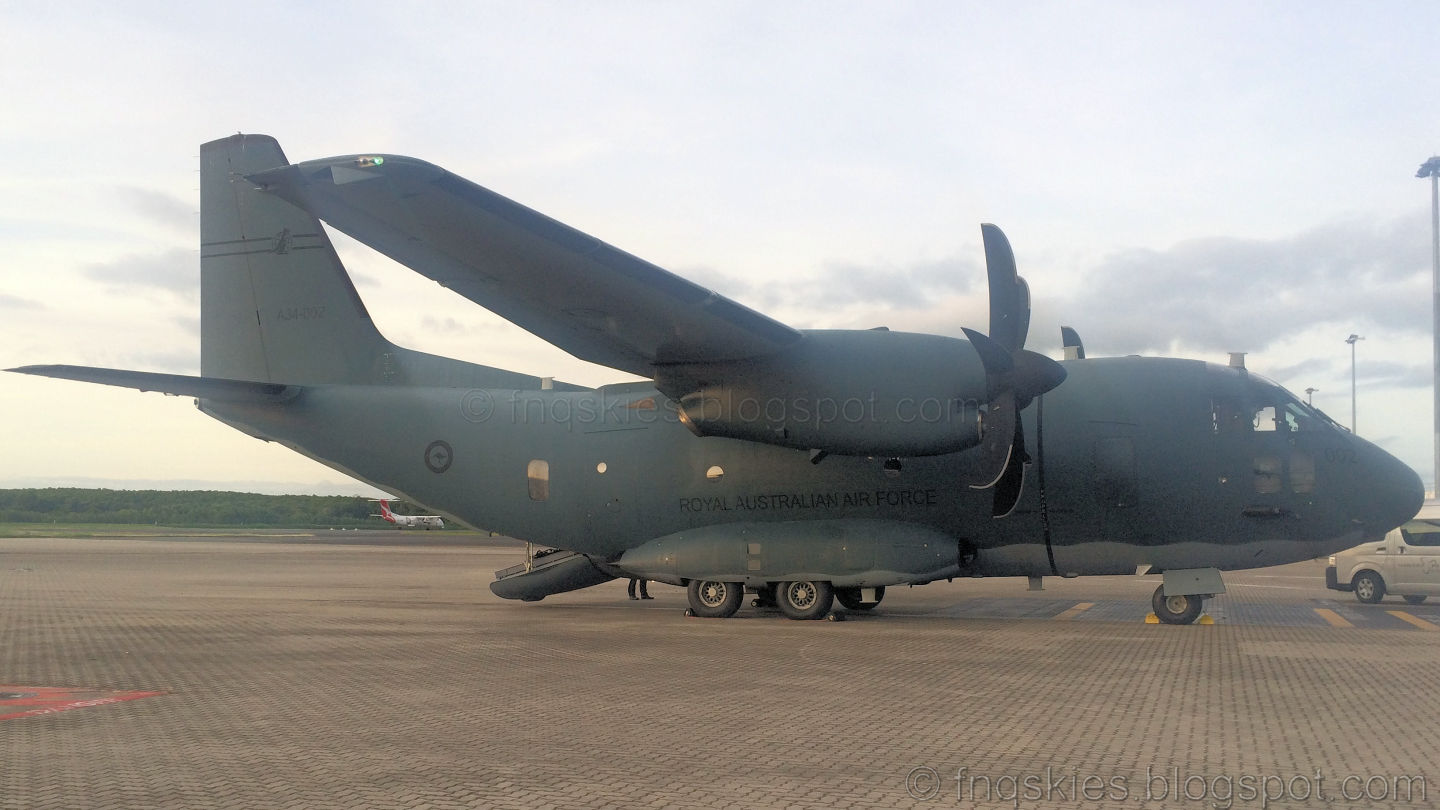 Far North Queensland Skies: RAAF Spartan C-27J A34-002