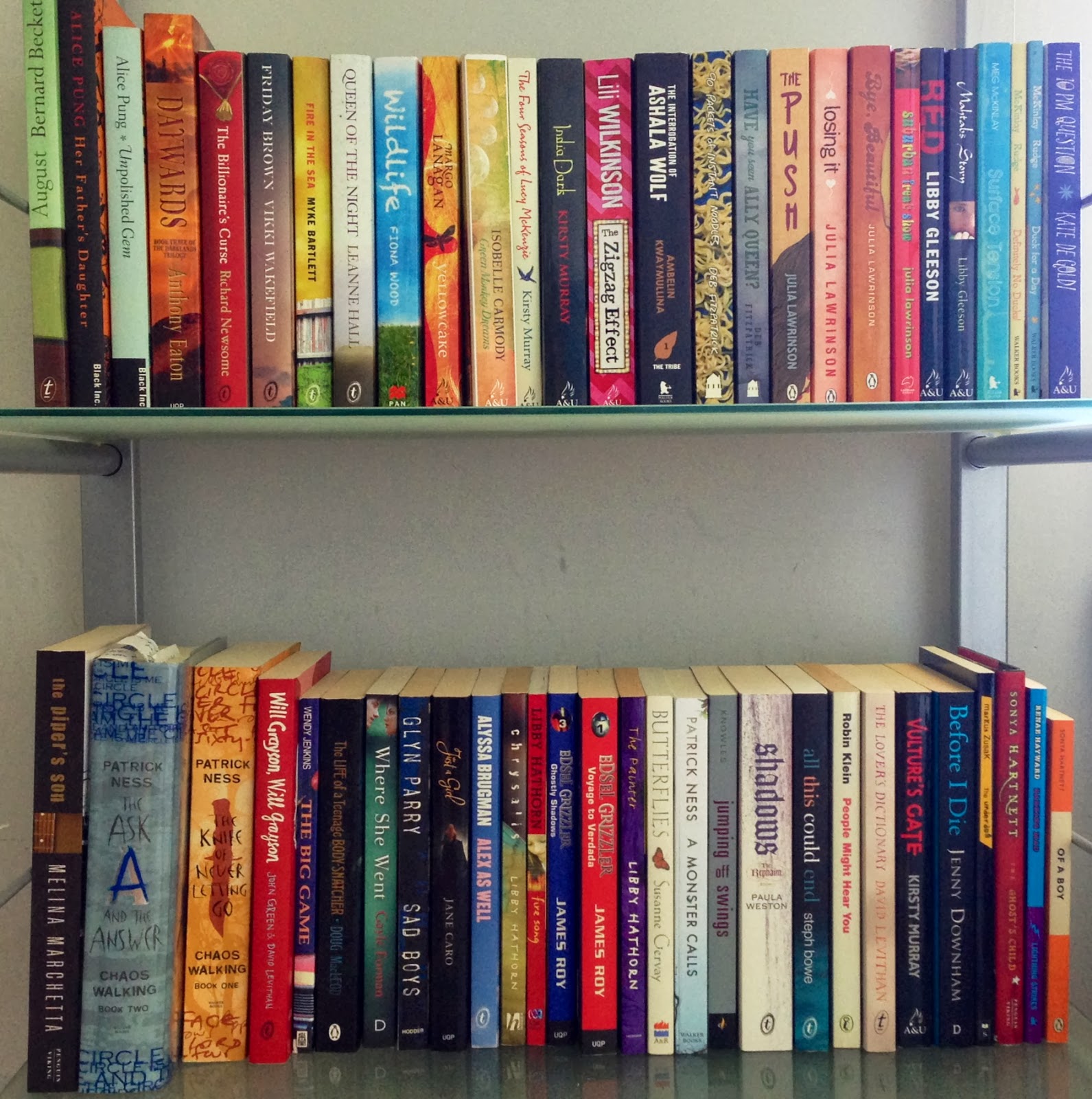 Guest Post: Welcome to my Bookshelves- A.J. Betts