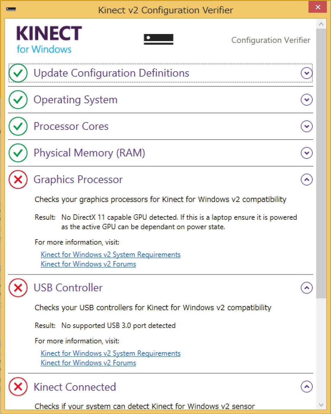 Mac上でKinect v2を使いたい人生だった - muo-notes