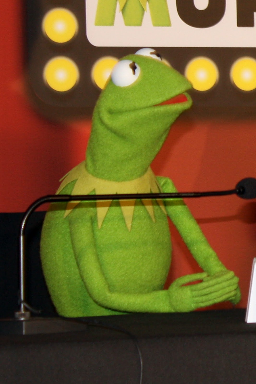 A través del objetivo: La rana Gustavo, presentación de 'Los Muppets ...