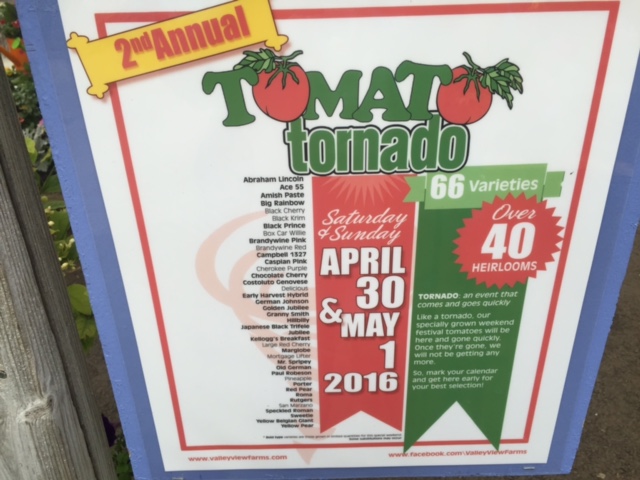 Valley View Farms: Tomato Tornado II
