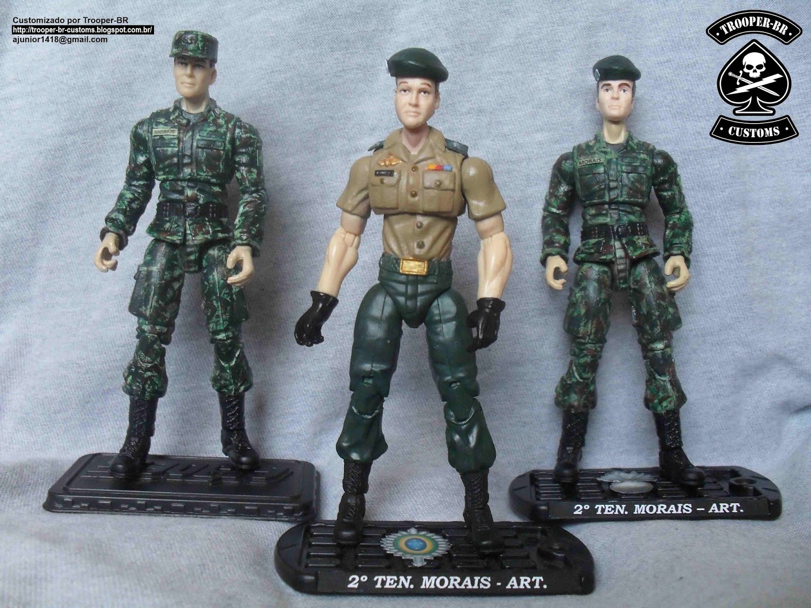 Gi joe Custom Action Figures: 2º Ten. de Artilharia (Exército ...