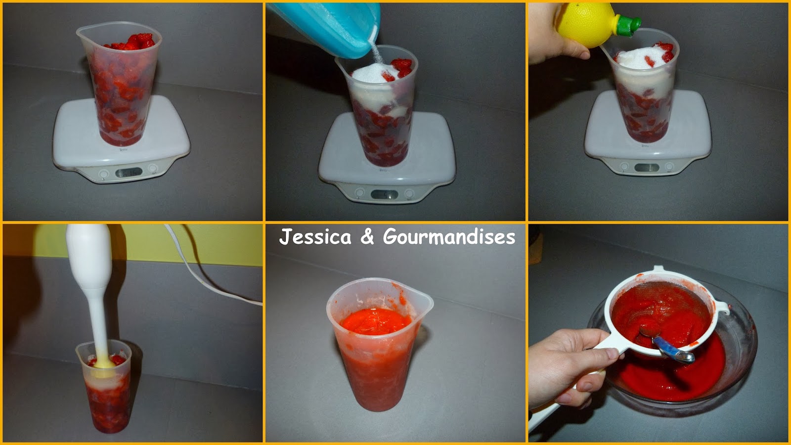 Jessica & Gourmandises: Coulis de fruit