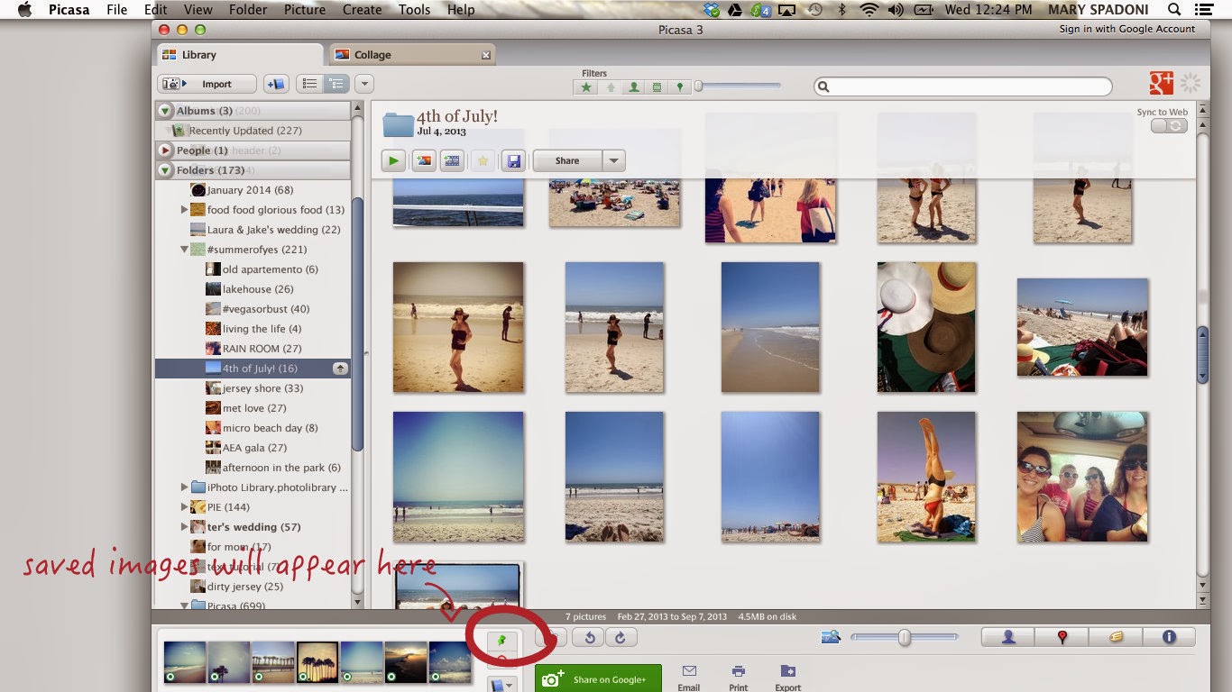 Pies Etc.: Photo Tutorial: Making a banner collage for your blog