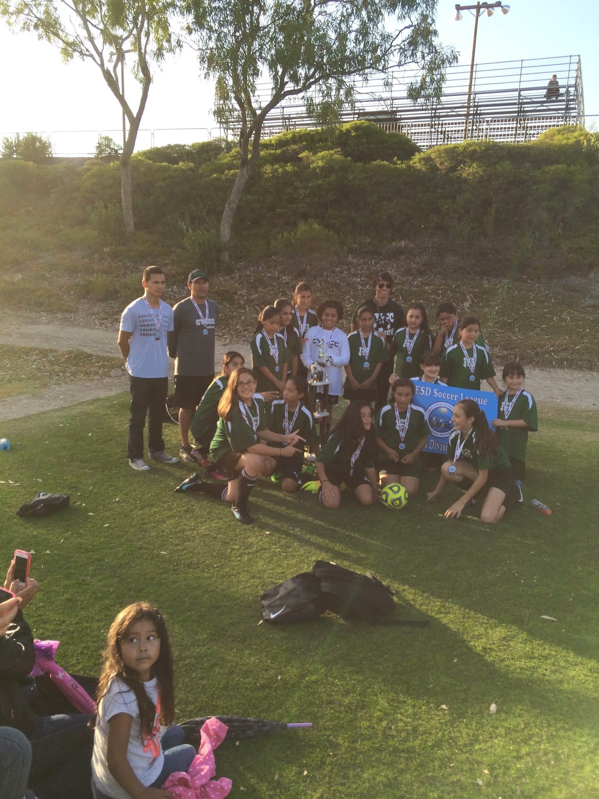 CVLCC Soccer Assistant Coaching: Finals - CVLCC wins 1st place