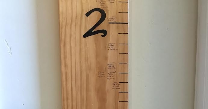 Smithfield 10th Ward: Instructions for 6 Foot Height Ruler