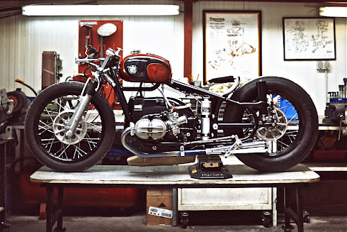 Drag Beemer by The Lucky Cat Garage - Inazuma café racer