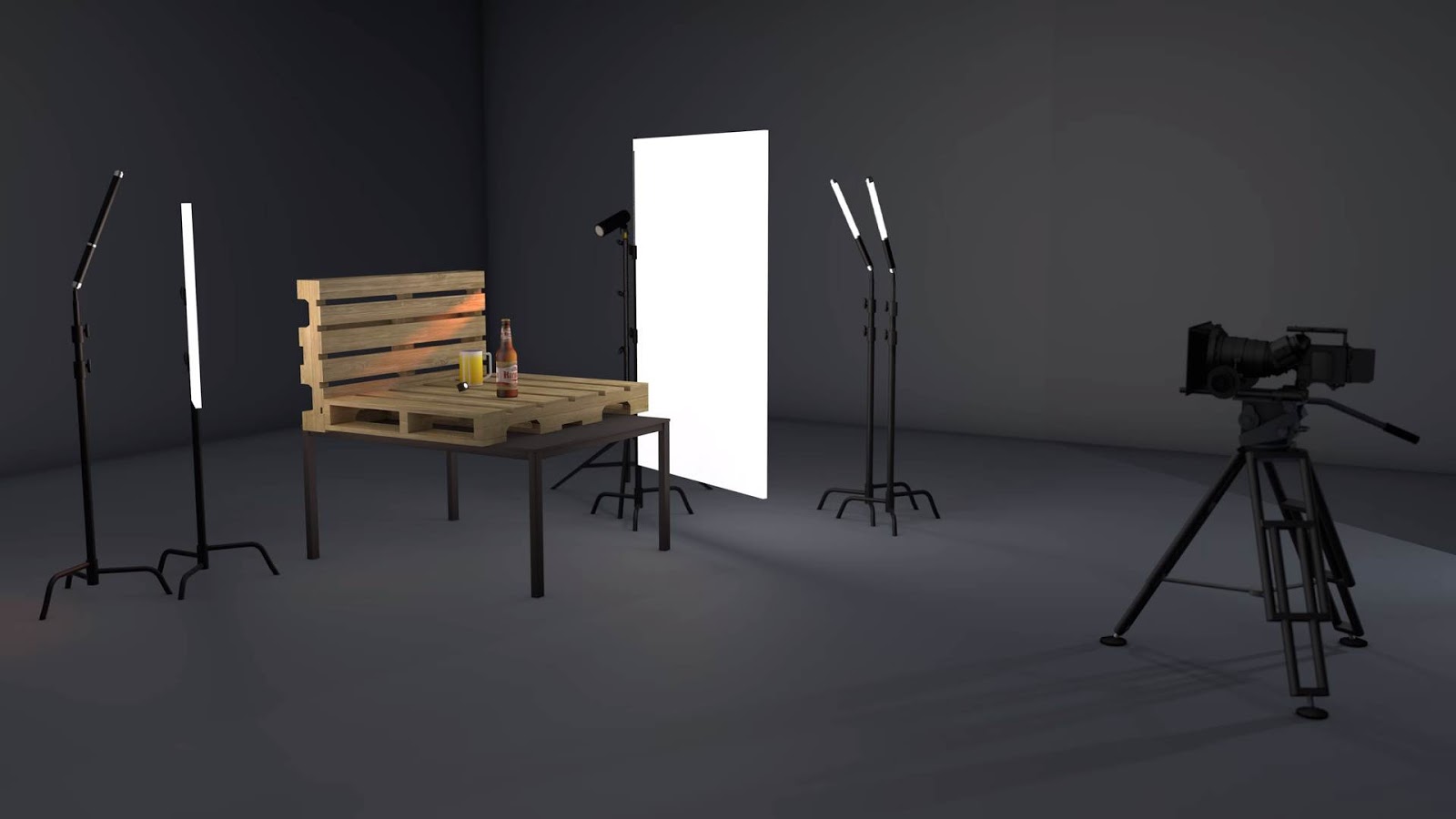 Cinematography Lighting Breakdown: Lighting a bottle in the studio ...