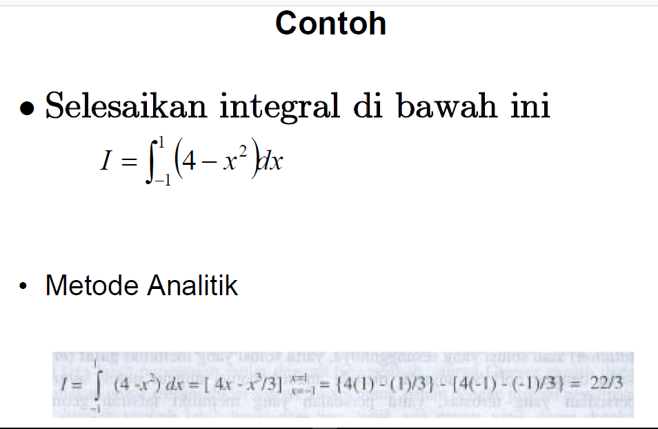 Perbedaan Materi Metode Analitik Dan Numerik Contoh Soal Dan - Riset