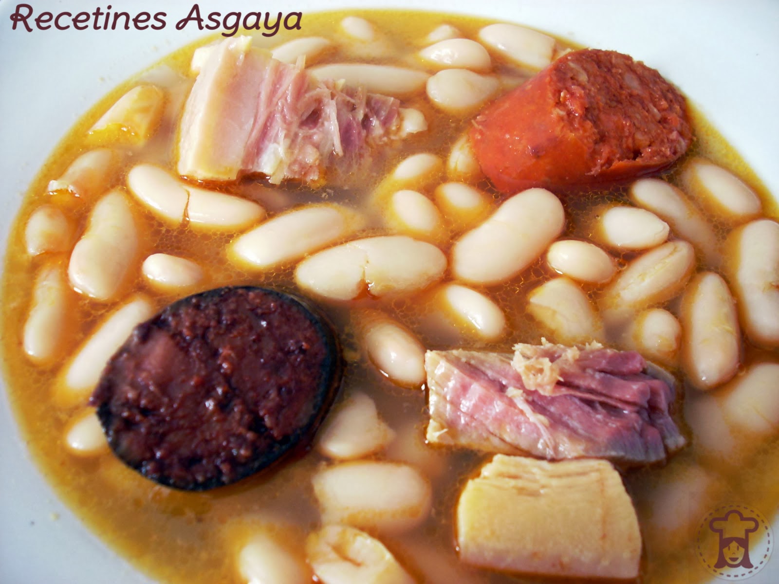 Fabada Asturiana o......"Hay que tener valor..." | RECETINES ASGAYA